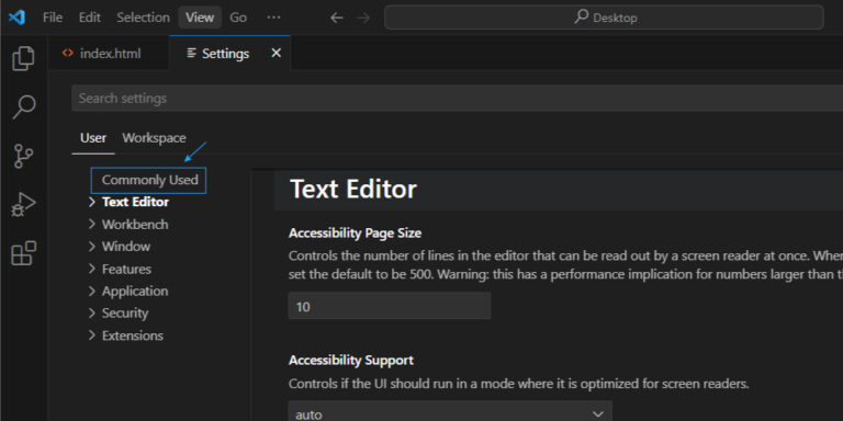 آموزش تغییر فونت VS Code