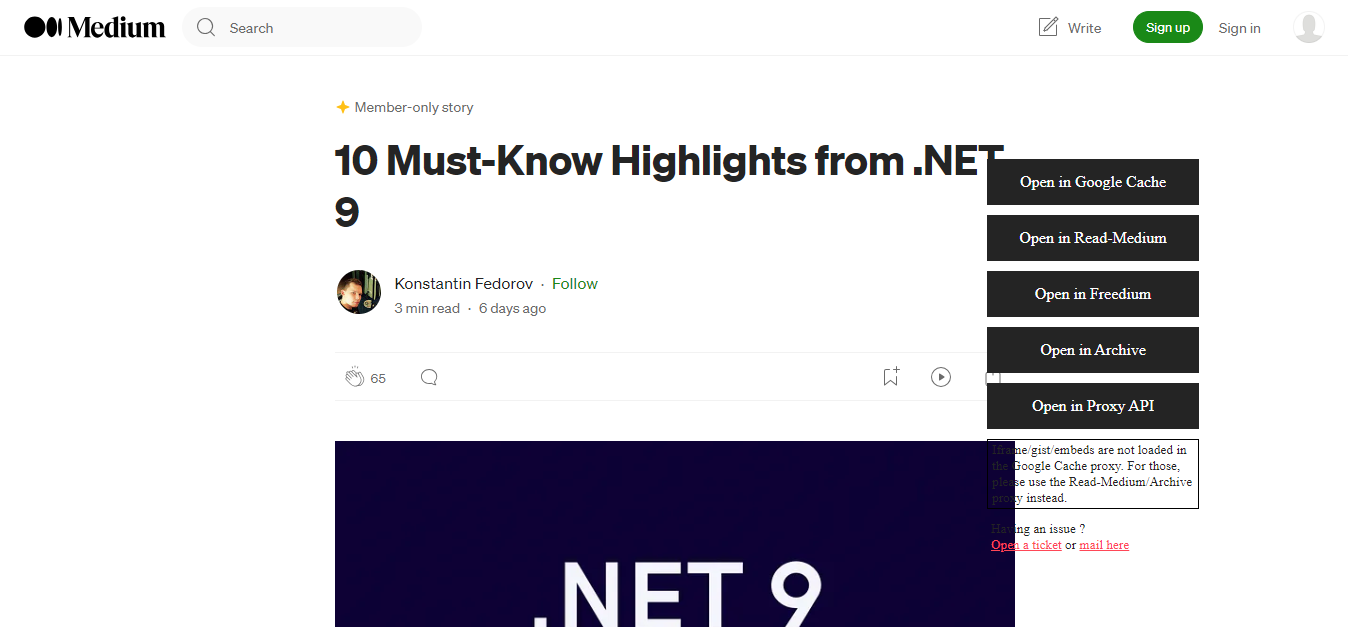 خواندن مقالات پولی مدیوم به صورت رایگان - معرفی ۴ روش